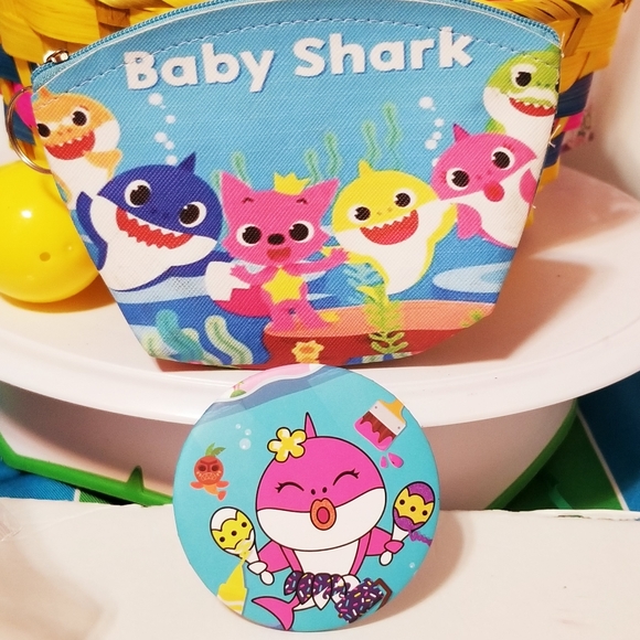 baby shark | Other | Nwt Pinkfong Baby Shark Easter Basket | Poshmark